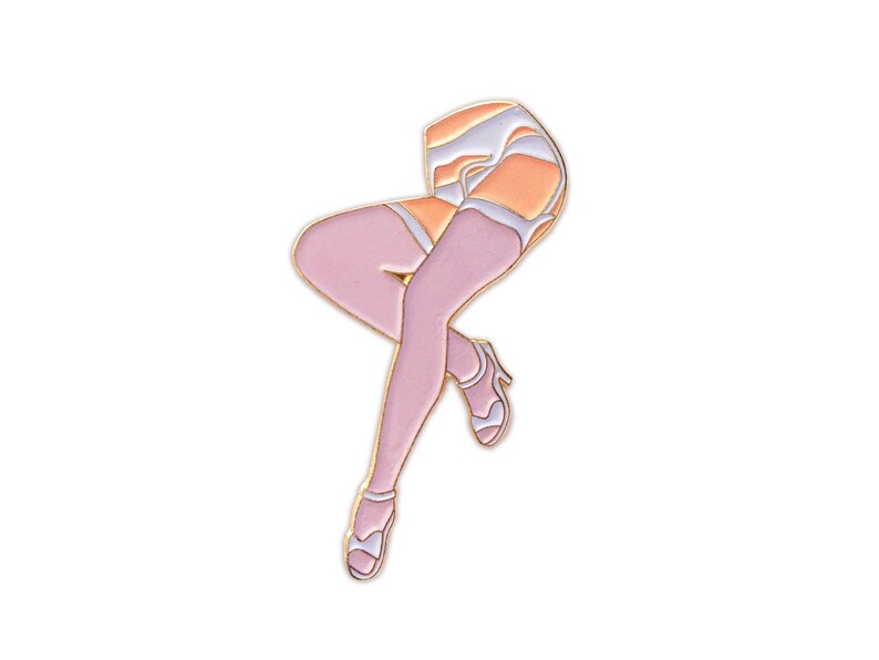 Sexy Legs Lapel Pin Etsy