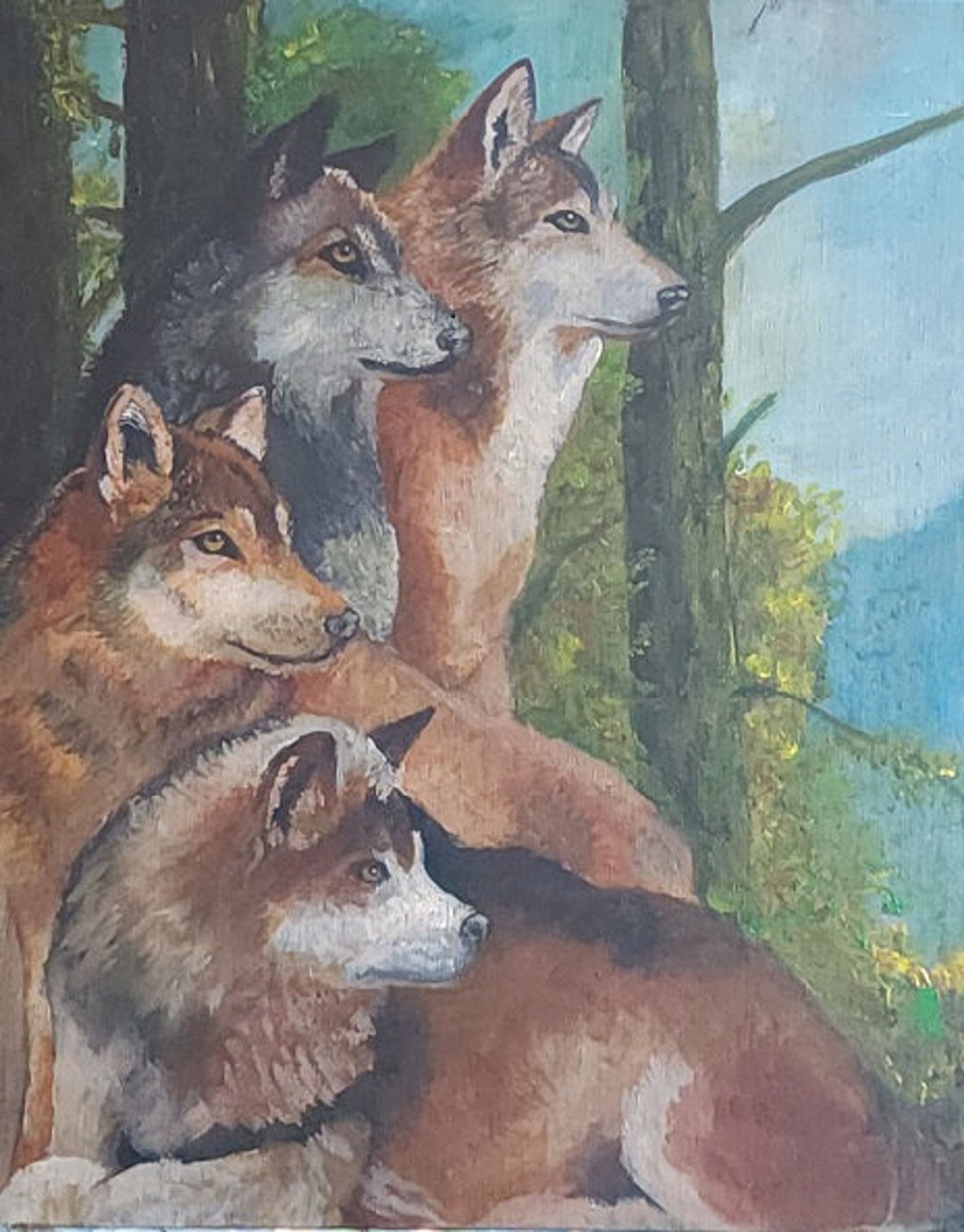 Wolf Pack - Etsy