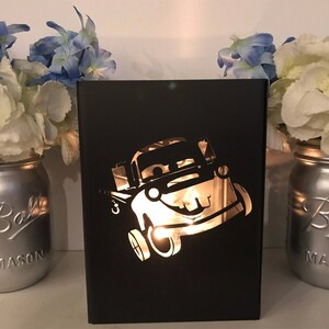 Cars Inspired Metal Candleholder Lantern Centerpiece Home - Etsy
