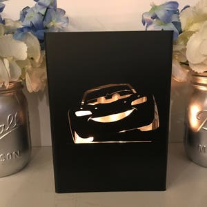 Cars Inspired Metal Candleholder Lantern Centerpiece Home - Etsy