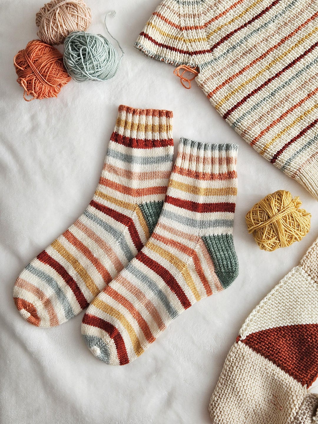 SOCK YARN SET - Scrappy Quilt - Etsy