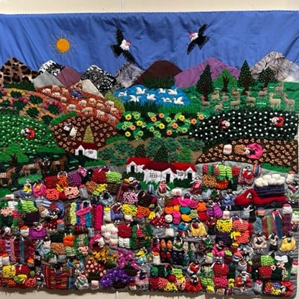 Peruvian Wall Hanging - Etsy