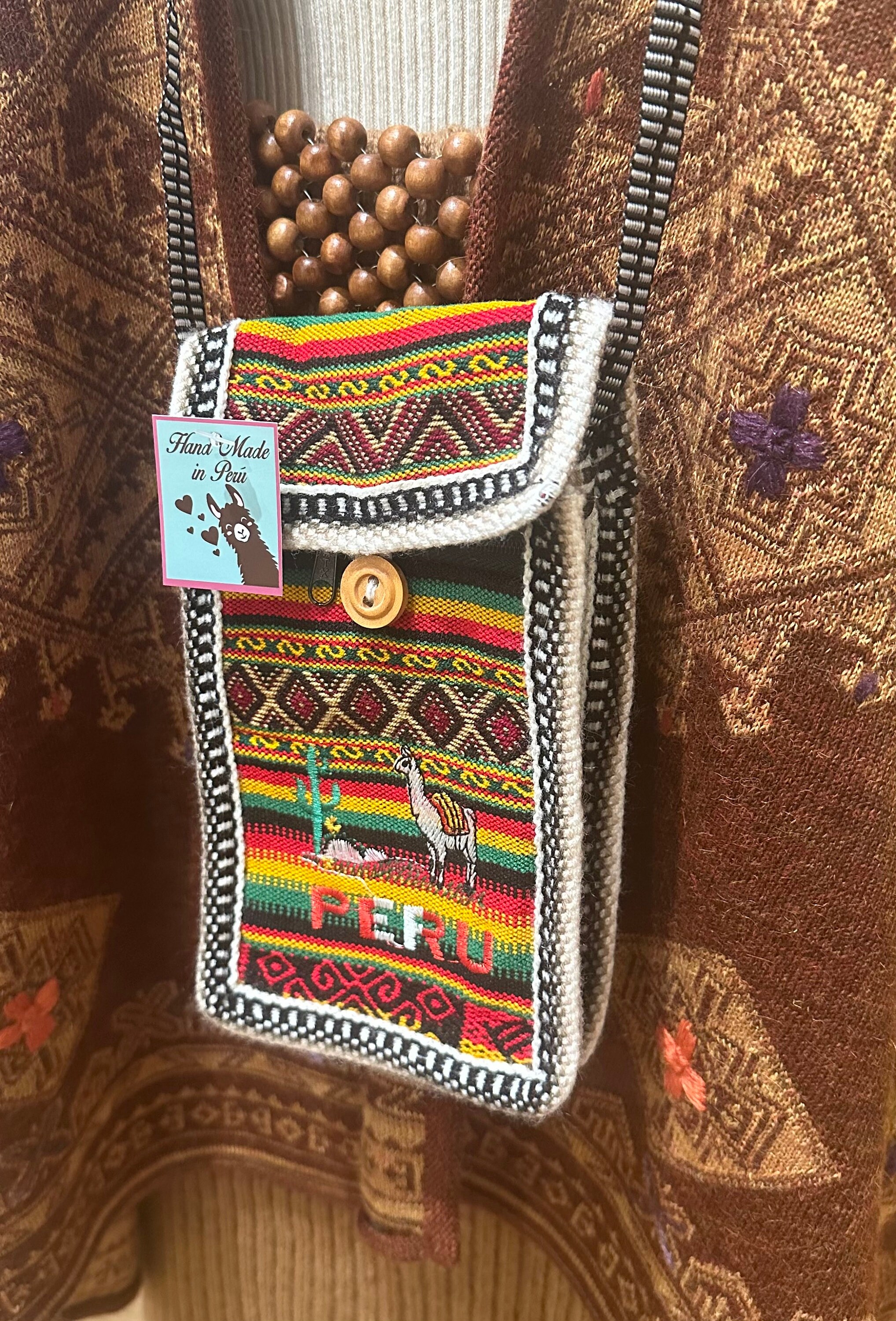 Handcrafted Alpaca Wool Cell Phone Bag Cozy and Stylish Accessory - Etsy