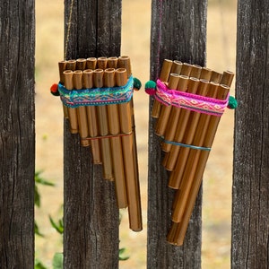Handcrafted Peruvian Pan Flute Authentic Andean Musical Instrument ...