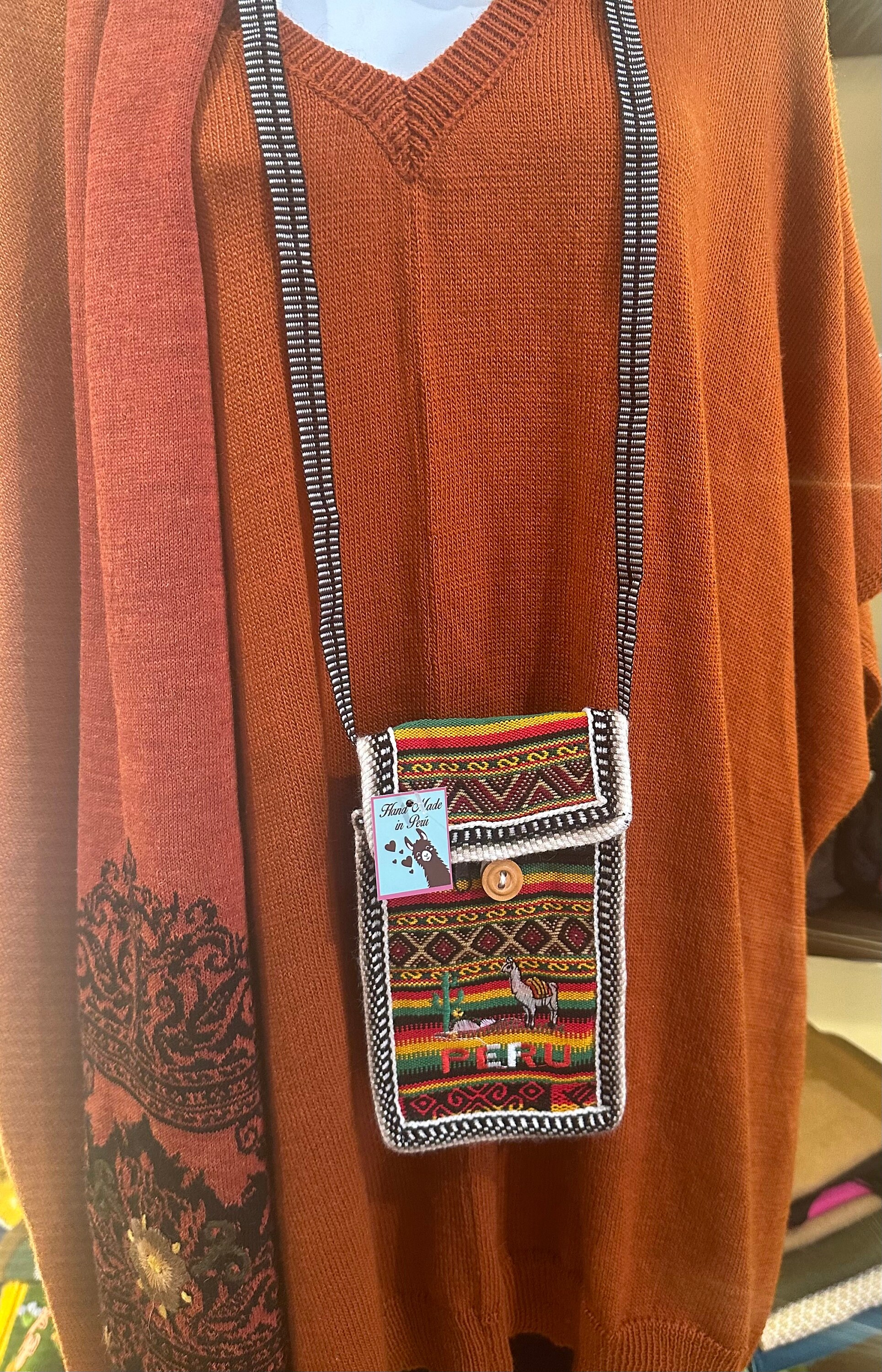 Handcrafted Alpaca Wool Cell Phone Bag Cozy and Stylish Accessory - Etsy