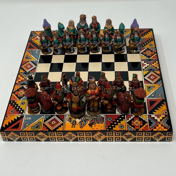 Ceramic Chess Set - Etsy