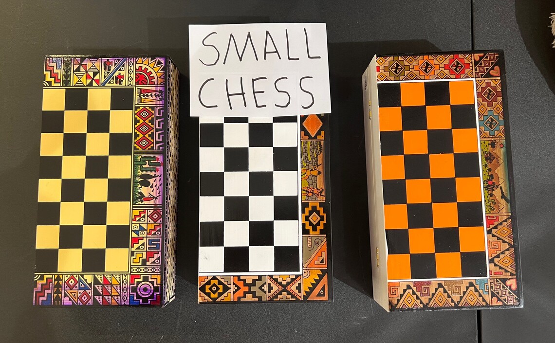 Exquisite Handmade Peruvian Inca Vs Spanish Wooden Chess Set - Etsy