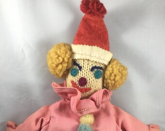 Stuffed clown | Etsy
