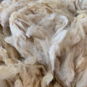 1 LB. 100% Natural Sheep Wool Hand Washed - Very Soft - Long Fibers - Etsy