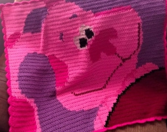 Blues GRAPH & WRITTEN Pattern - Baby Blanket - Etsy