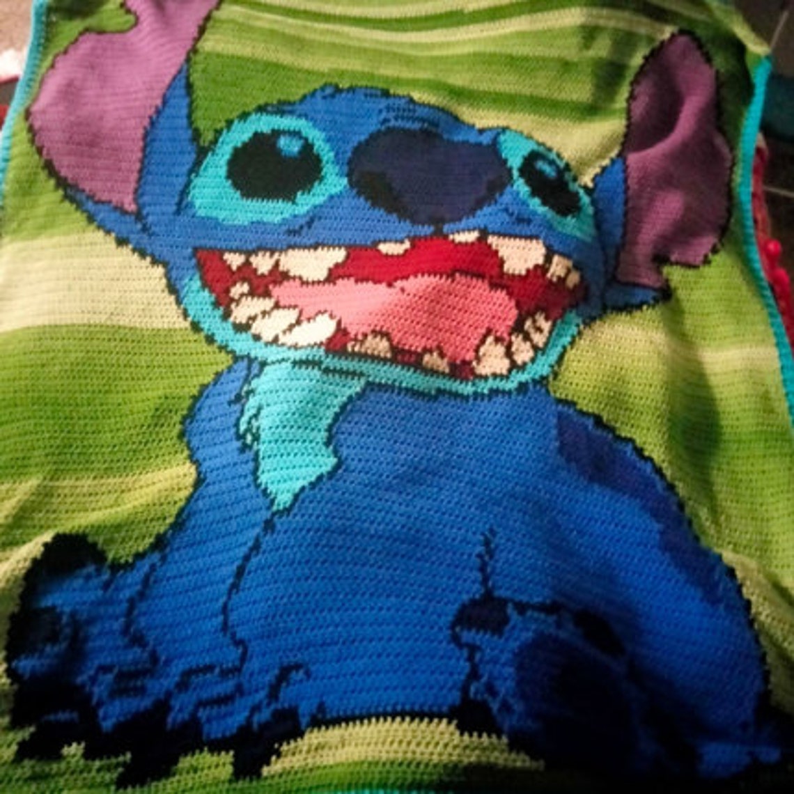 Stitch GRAPH & WRITTEN Pattern Queen Size - Etsy