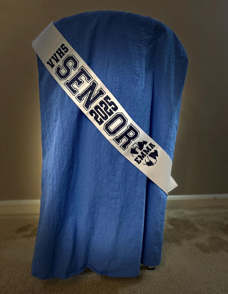 Senior Cheer Sash - Etsy