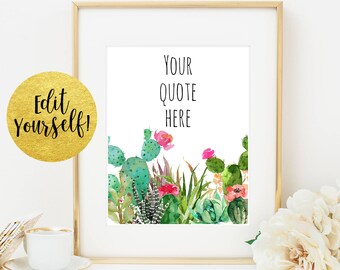 Succulent Wall Art - Etsy