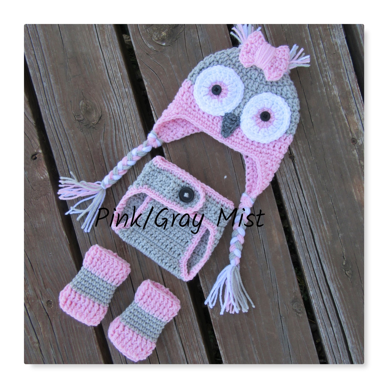 Baby Owl Outfit Newborn Owl Hat Owl Photo Props Baby Girl | Etsy