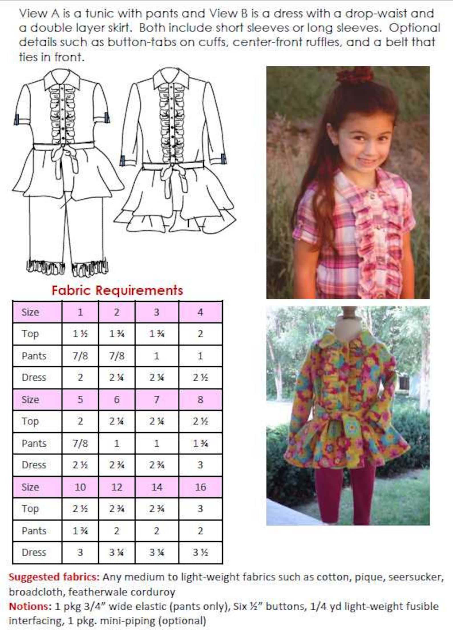 Texas Rose by Ellie Inspired (girls 1 - 16) - Etsy