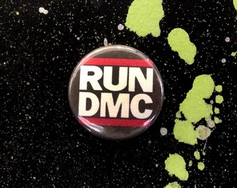 Old School Rap Hip Hop 1 Pins Public Enemy Run DMC Wu Tang Pinback ...