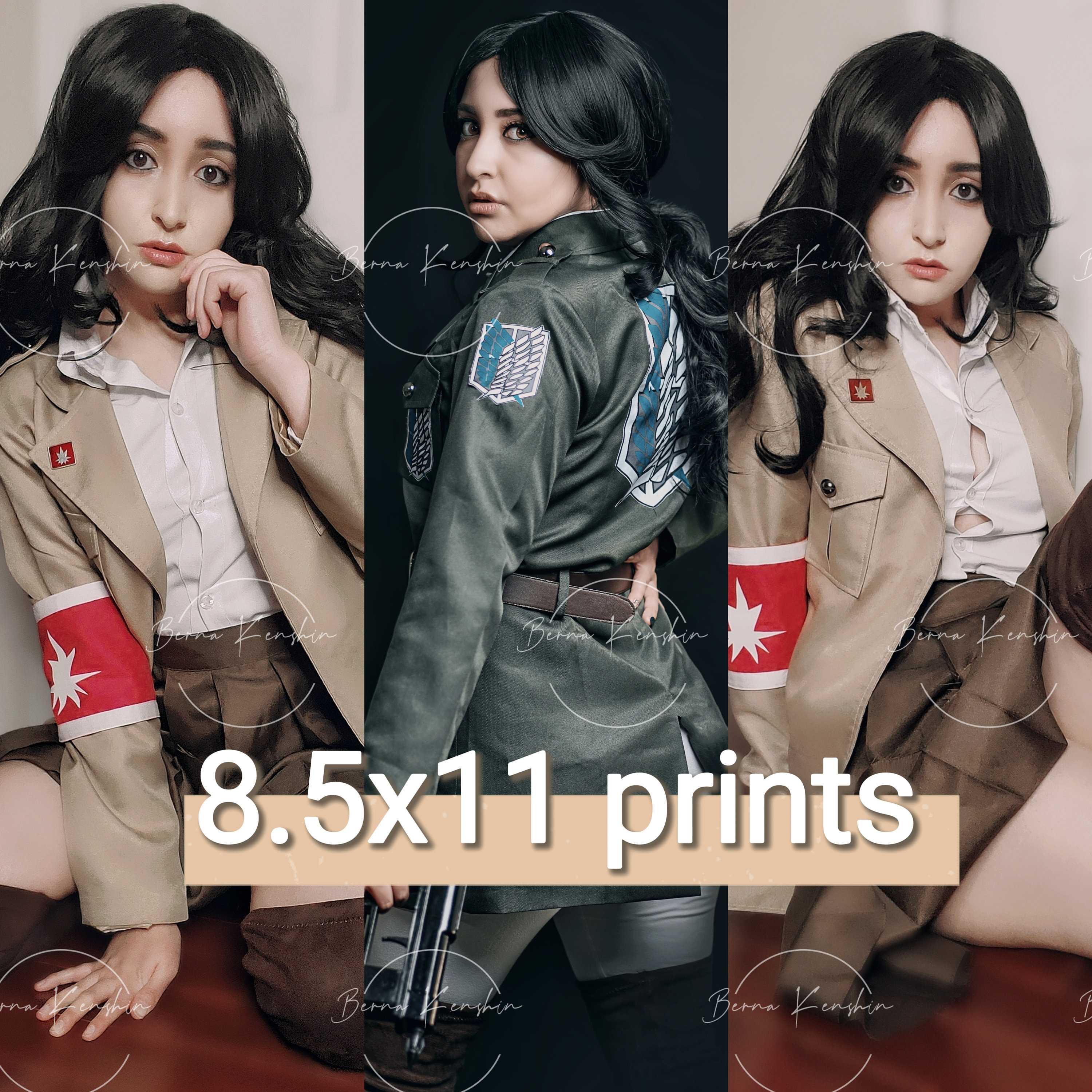AOT Pieck Cosplay Print 8.5x11 - Etsy