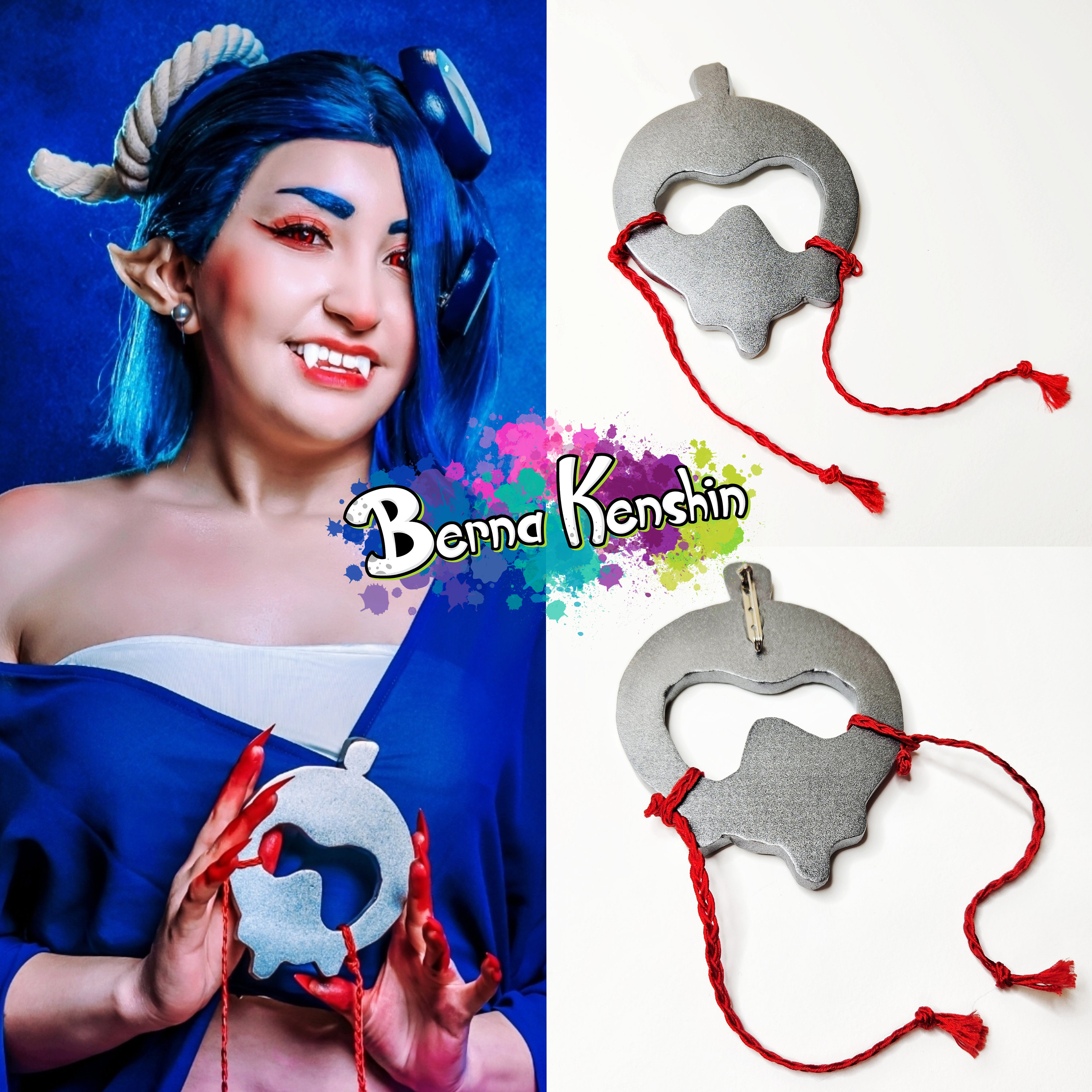Splatoon Shiver Cosplay Pendant - Etsy