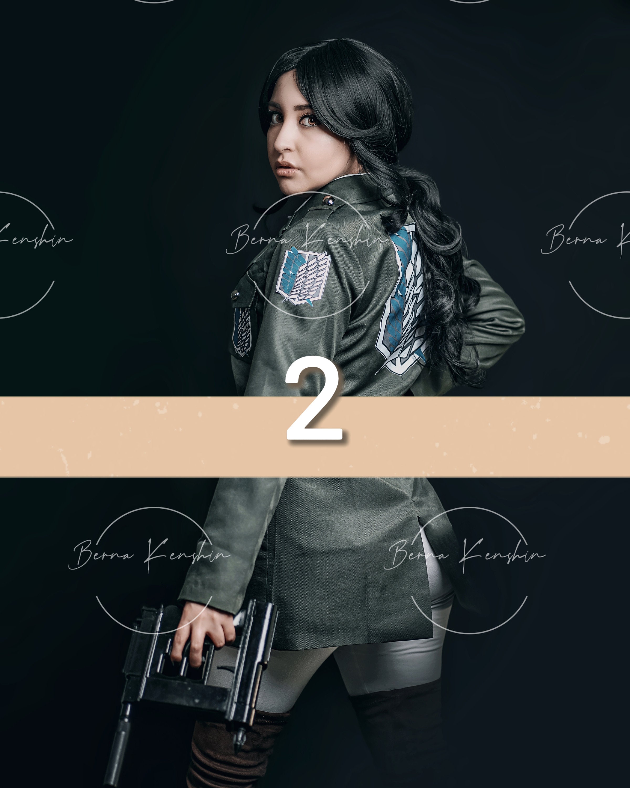 AOT Pieck Cosplay Print 8.5x11 - Etsy