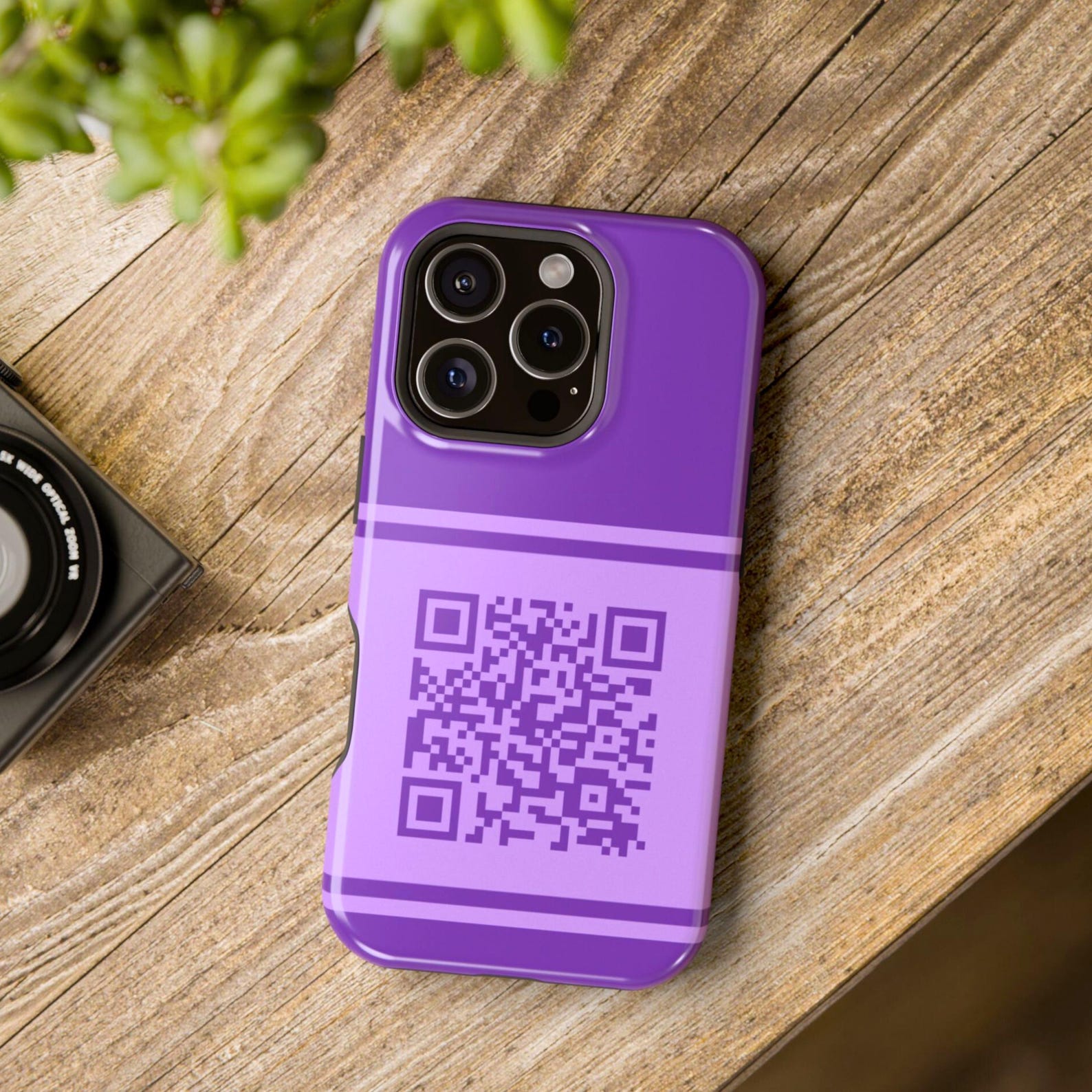 Custom QR Code Phone Case, Business QR Phone Cover, Samsung & iPhone 16 ...