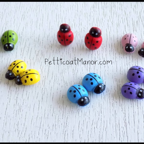 Ladybug Earrings - Etsy