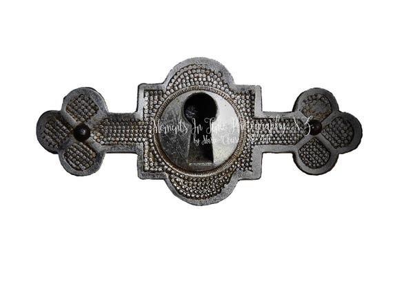 MIT Antique Silver Key Hole Digital Overlay | Etsy