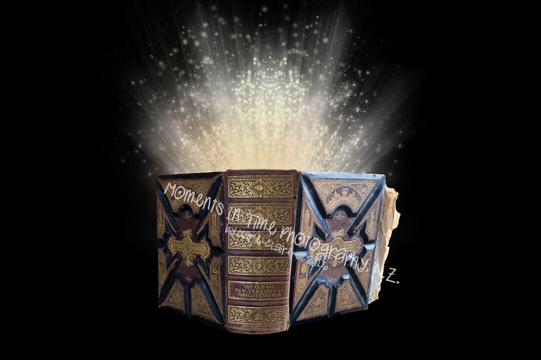 MIT Magical Glowing Book Digital Overlay - Etsy