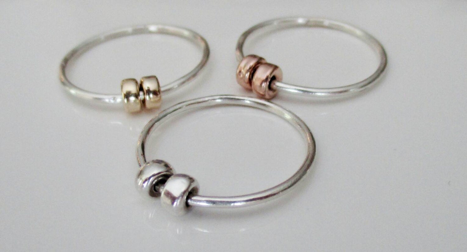 Dharma Fidget Ring Worry Ring Anxiety Ring Spinner Ring - Etsy