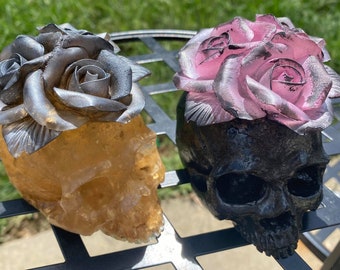 Epoxy Resin Skull | Etsy