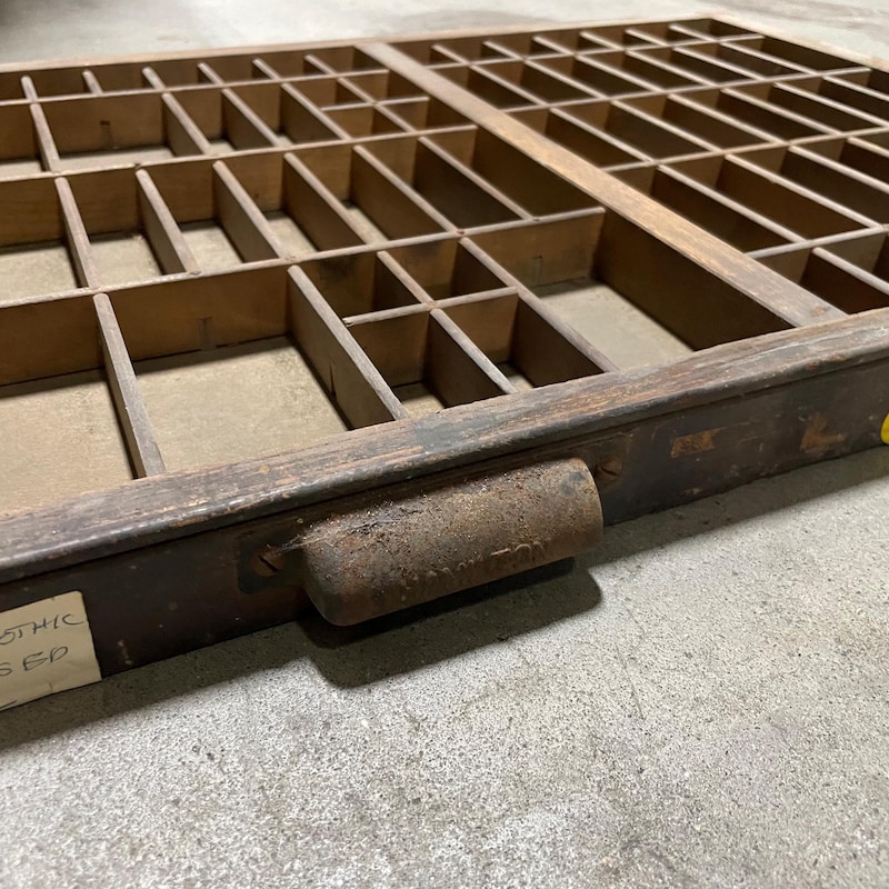 Letterpress Tray - Etsy