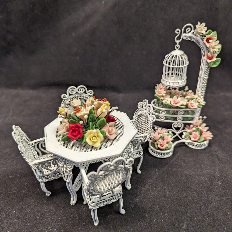 Miniature Patio Set - Etsy