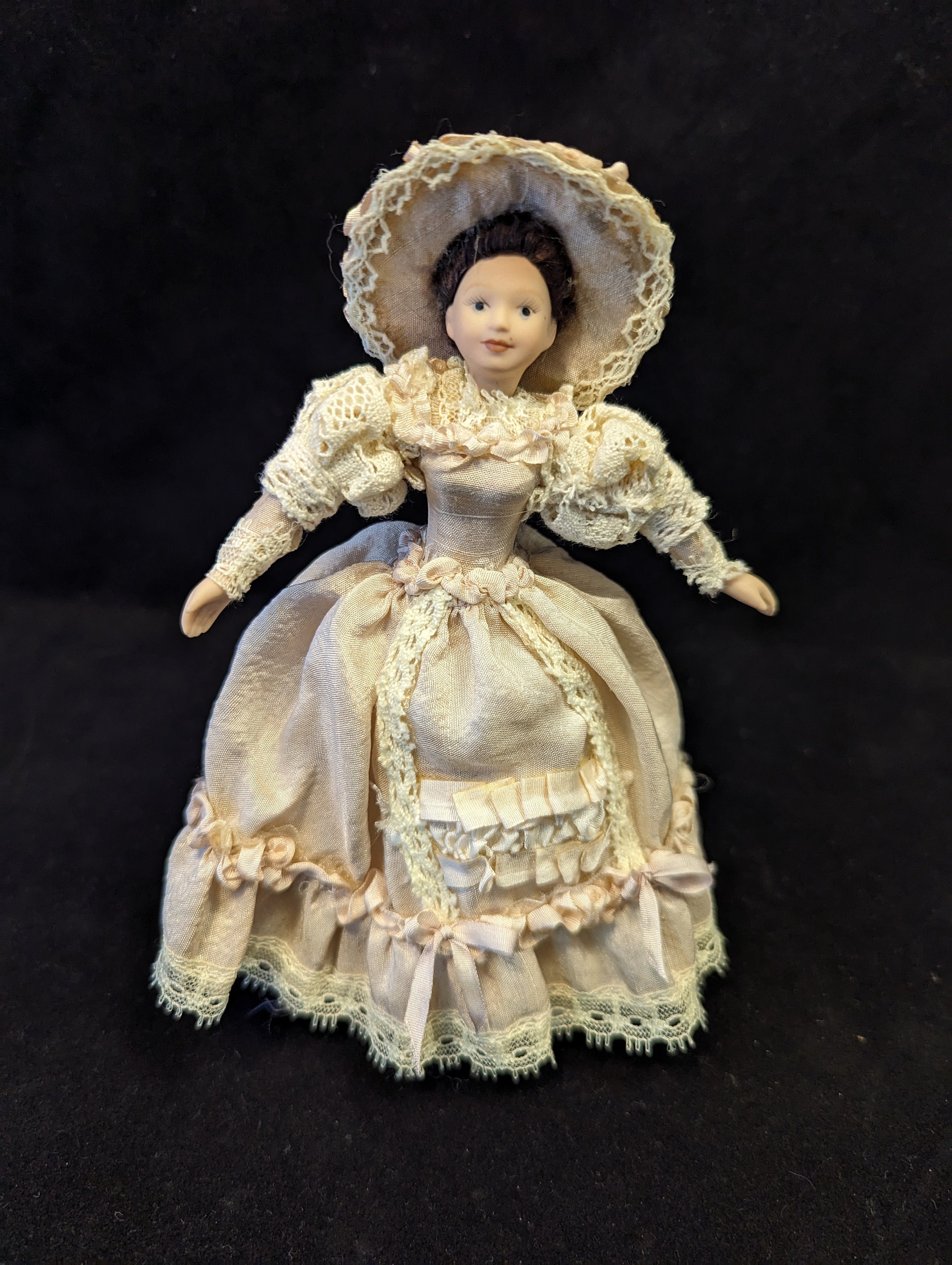 Mini Porcelain Dolls, 1/12 Scale - Etsy