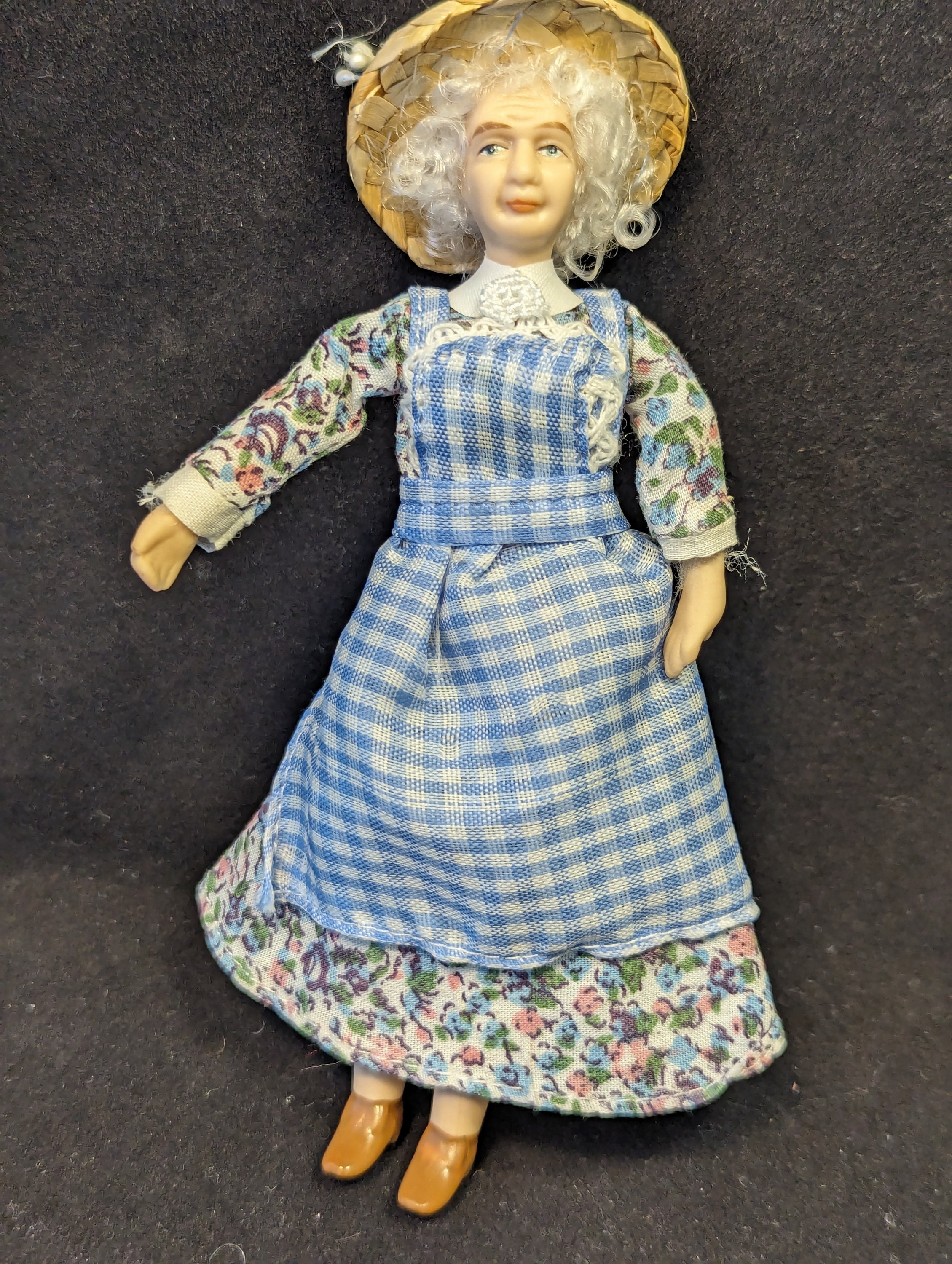 Mini Porcelain Dolls, 1/12 Scale - Etsy