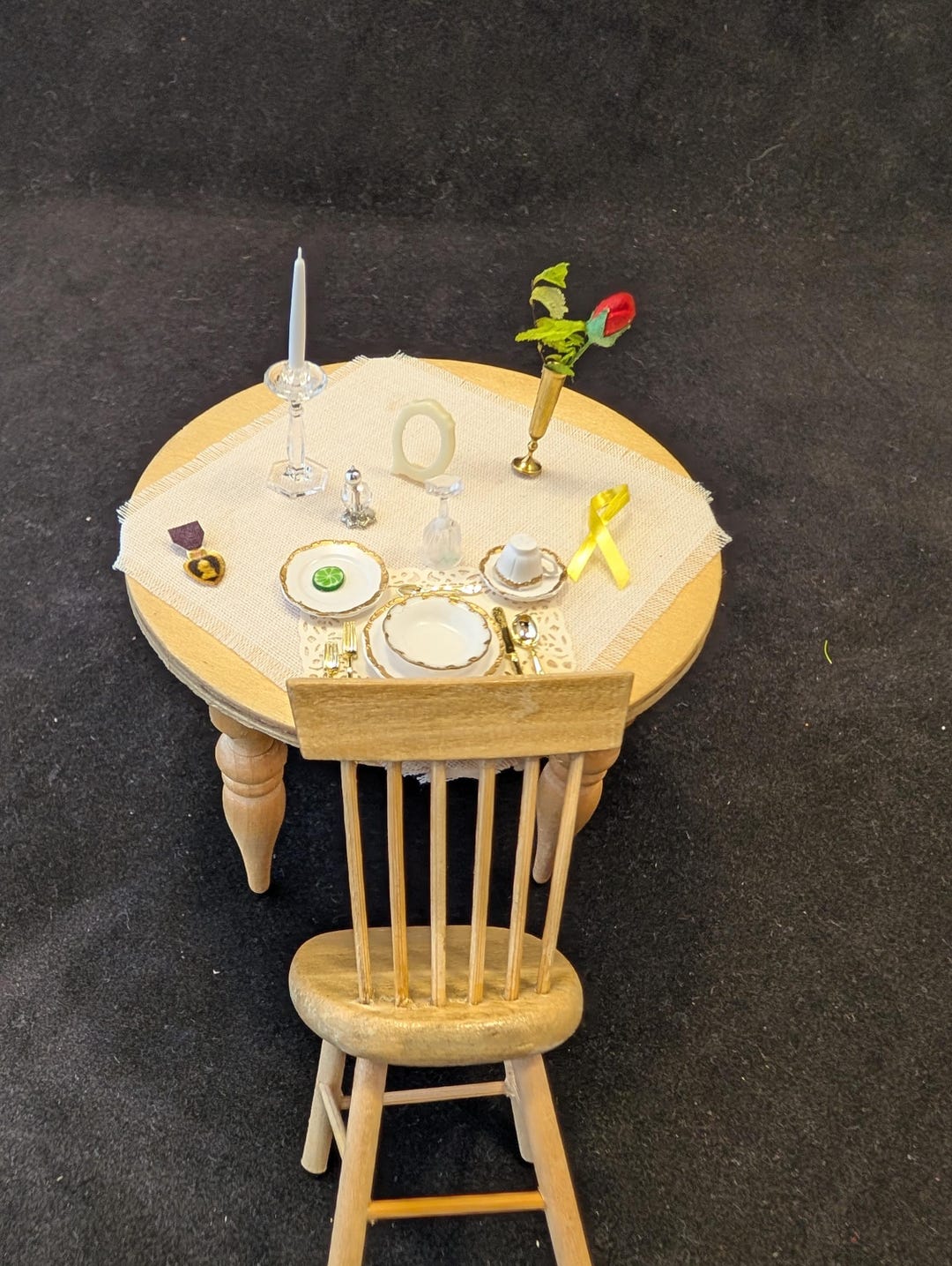 Mini Fallen Soldier Table, 1/12 Scale - Etsy
