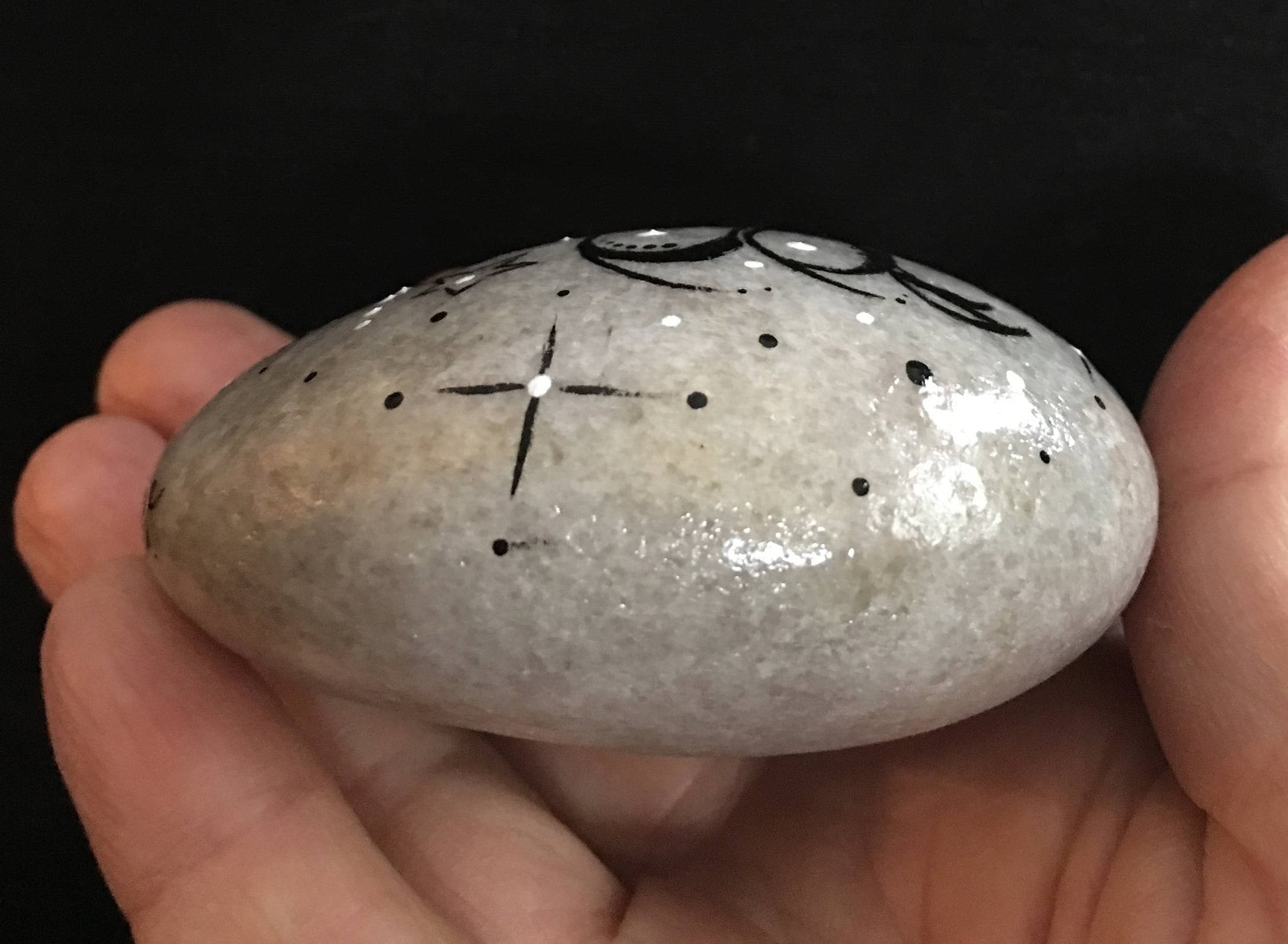Hand Painted Scorpio Zodiac Horoscope Stone - Etsy