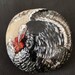 Hand Painted Thanksgiving Turkey Stone - Etsy