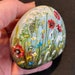 Spring Flowers Painted Stone - Etsy