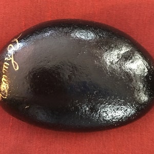 Hand Painted Queen's Crown Royalty Stone - Etsy