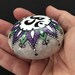 Hand Painted Ohm Mandala Stone - Etsy