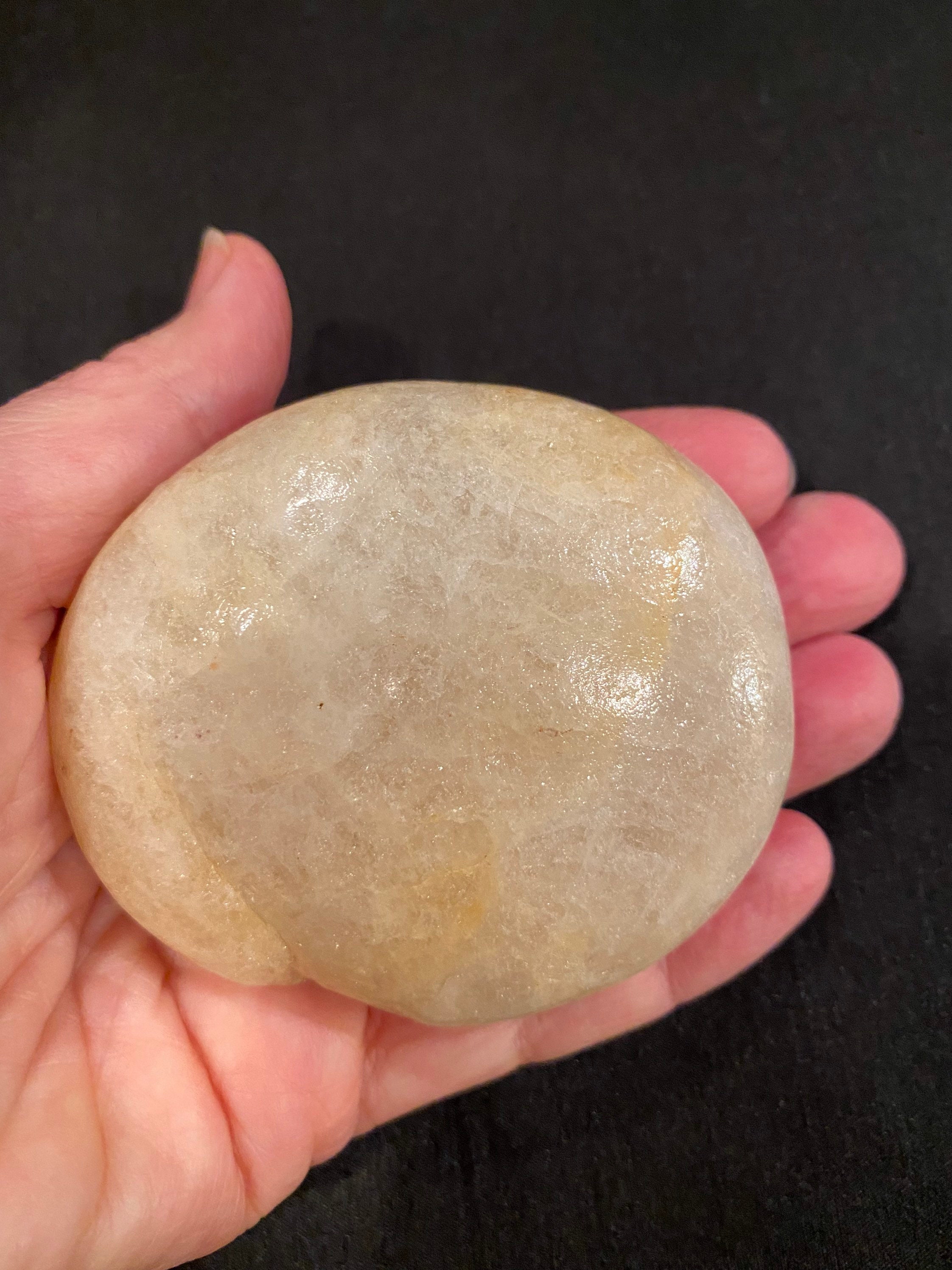 Hand Painted Christmas Bells Stone - Etsy