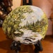 Spring Landscape Forest Spring Foliage Painted Stone - Etsy