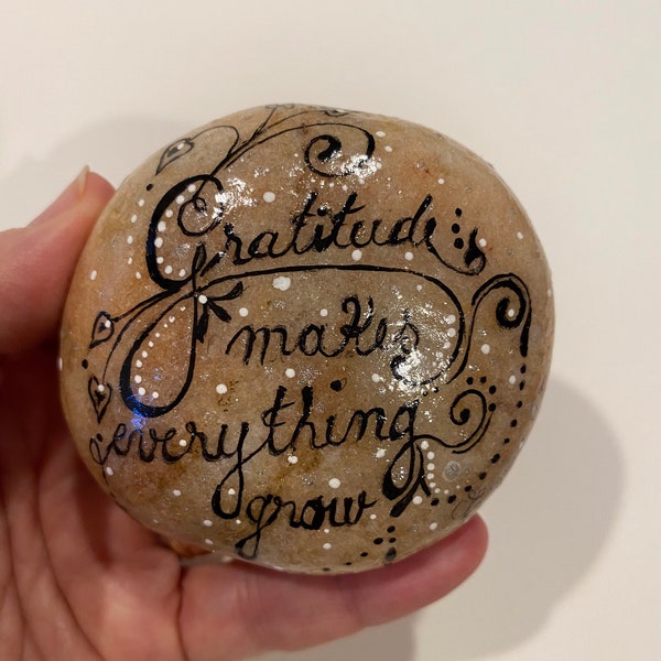 Painted Rock Believe - Etsy