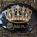 Hand Painted Queen's Crown Royalty Stone - Etsy
