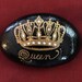 Hand Painted Queen's Crown Royalty Stone - Etsy