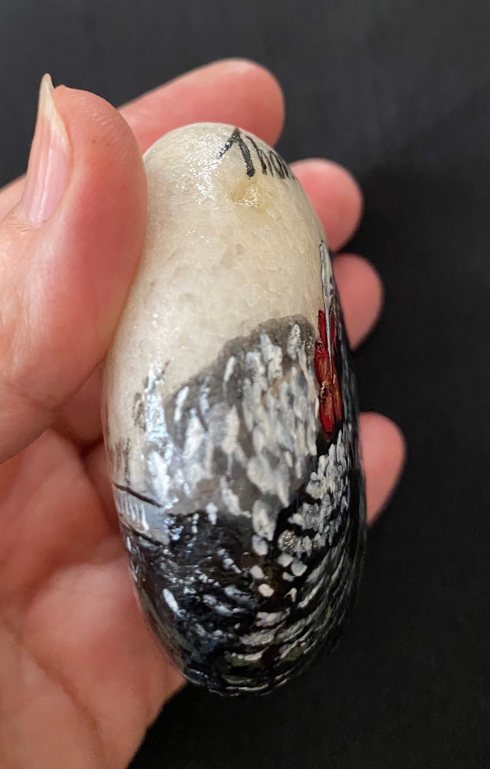 Hand Painted Thanksgiving Turkey Stone - Etsy