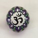 Hand Painted Ohm Mandala Stone - Etsy