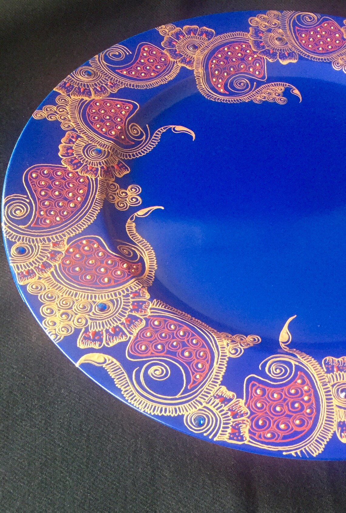 Gorgeous Henna Inspired Bespoke Trays - Etsy