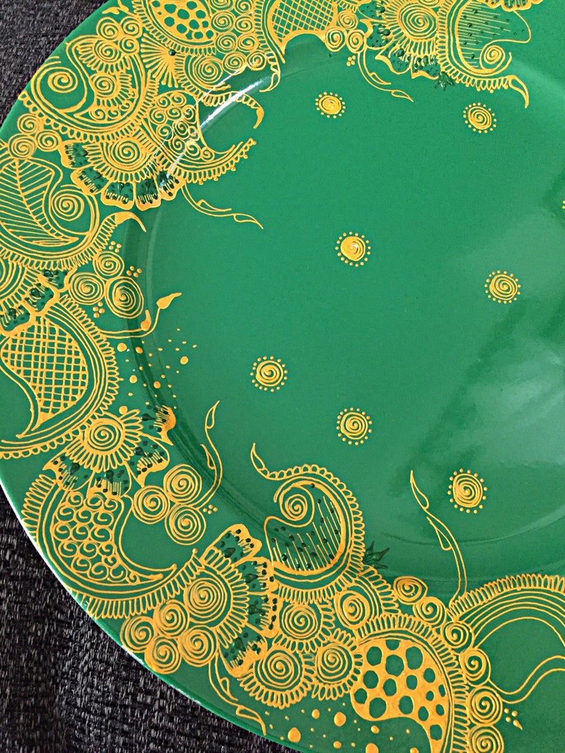 Gorgeous Henna Inspired Bespoke Trays - Etsy