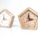 Wooden Clock Small Clock Desk Clock Table Clock Wood Clock - Etsy