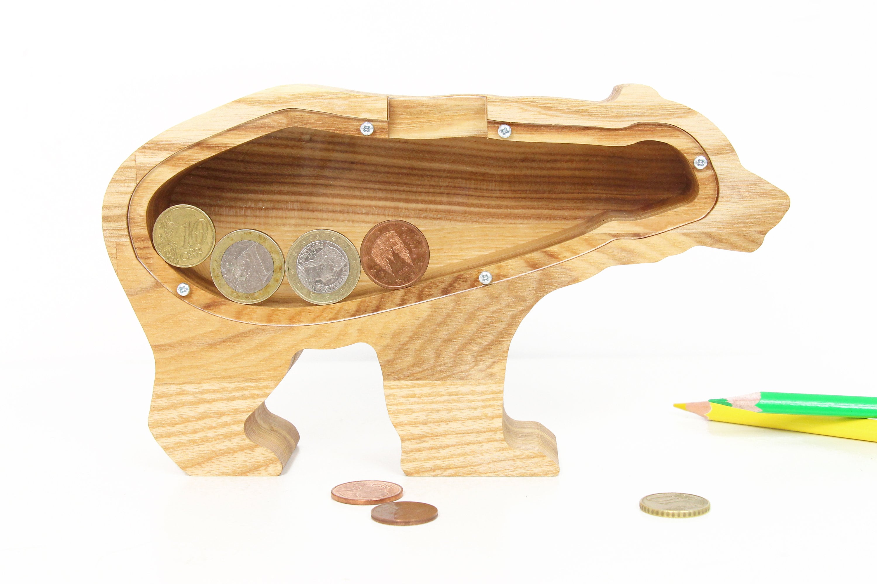 Piggy Bank Personalized Money Bank for Kids Baby Piggy Bank Bear Lover ...